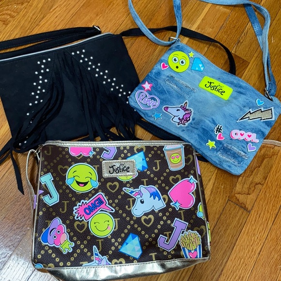 Justice | Accessories | 3 Adorable Purses From Justice | Poshmark